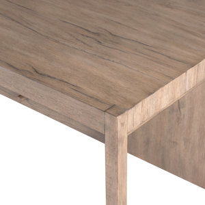 Joss & Main Hank Solid Wood Base Executive Desk | Wayfair