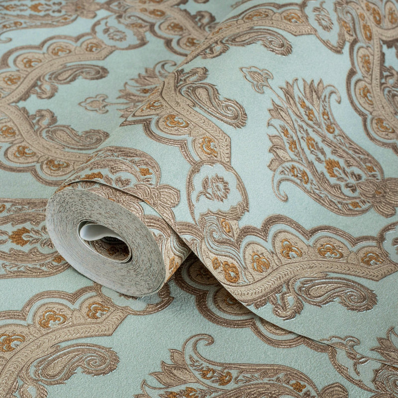Bloomsbury Market Anginette Damask Roll | Wayfair