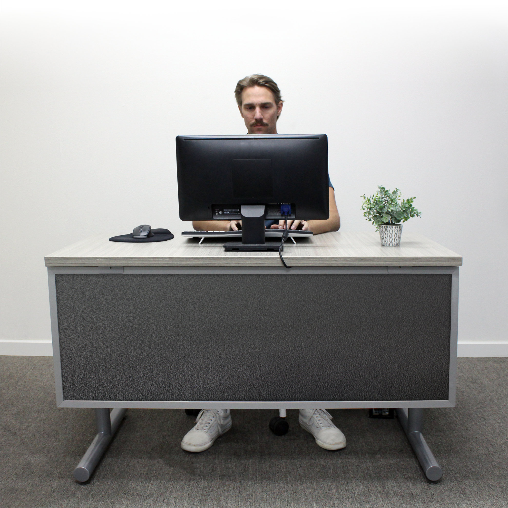 OBEX Acoustical Desk Mounted Modesty Panel - Wayfair Canada