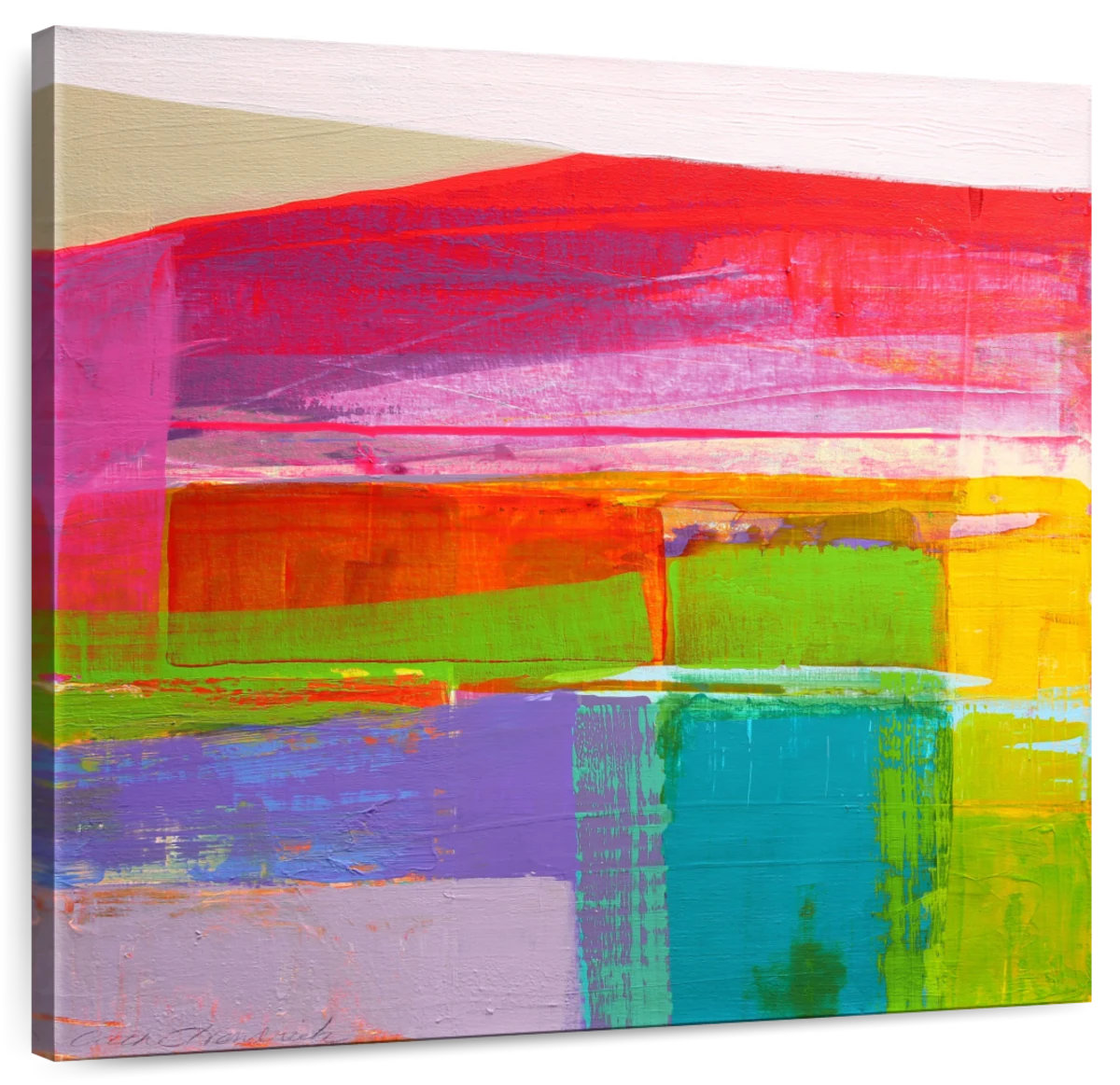 Wade Logan® Avery Vibrant Landscape II | Wayfair