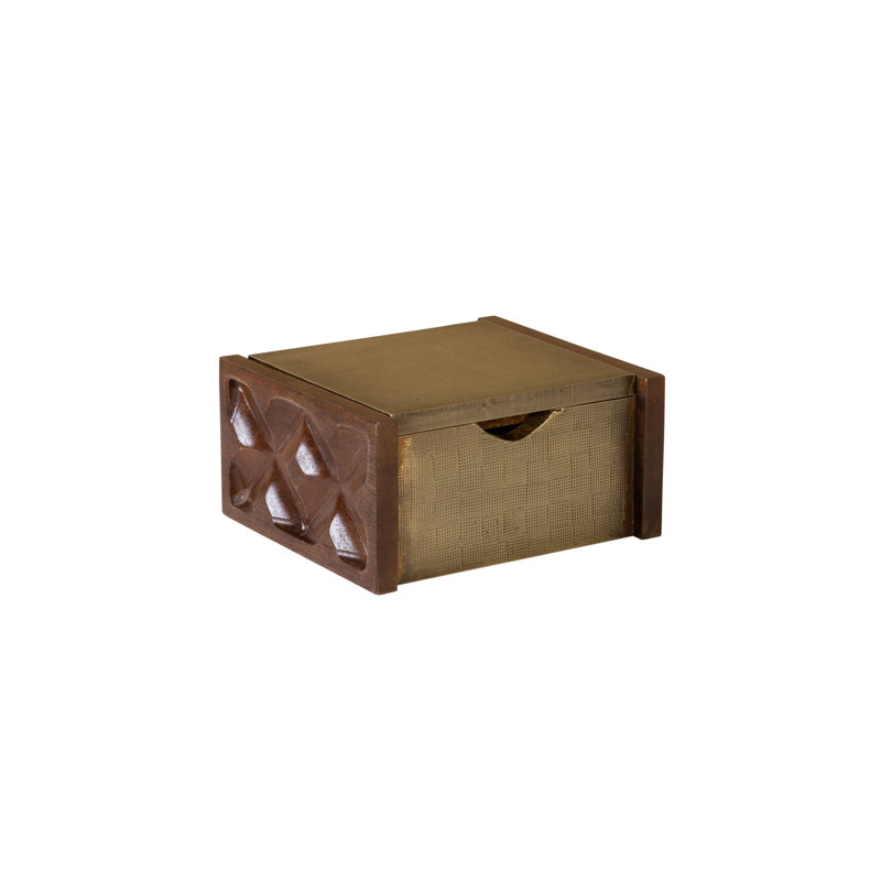 Loon Peak® Wood Decorative Box | Wayfair
