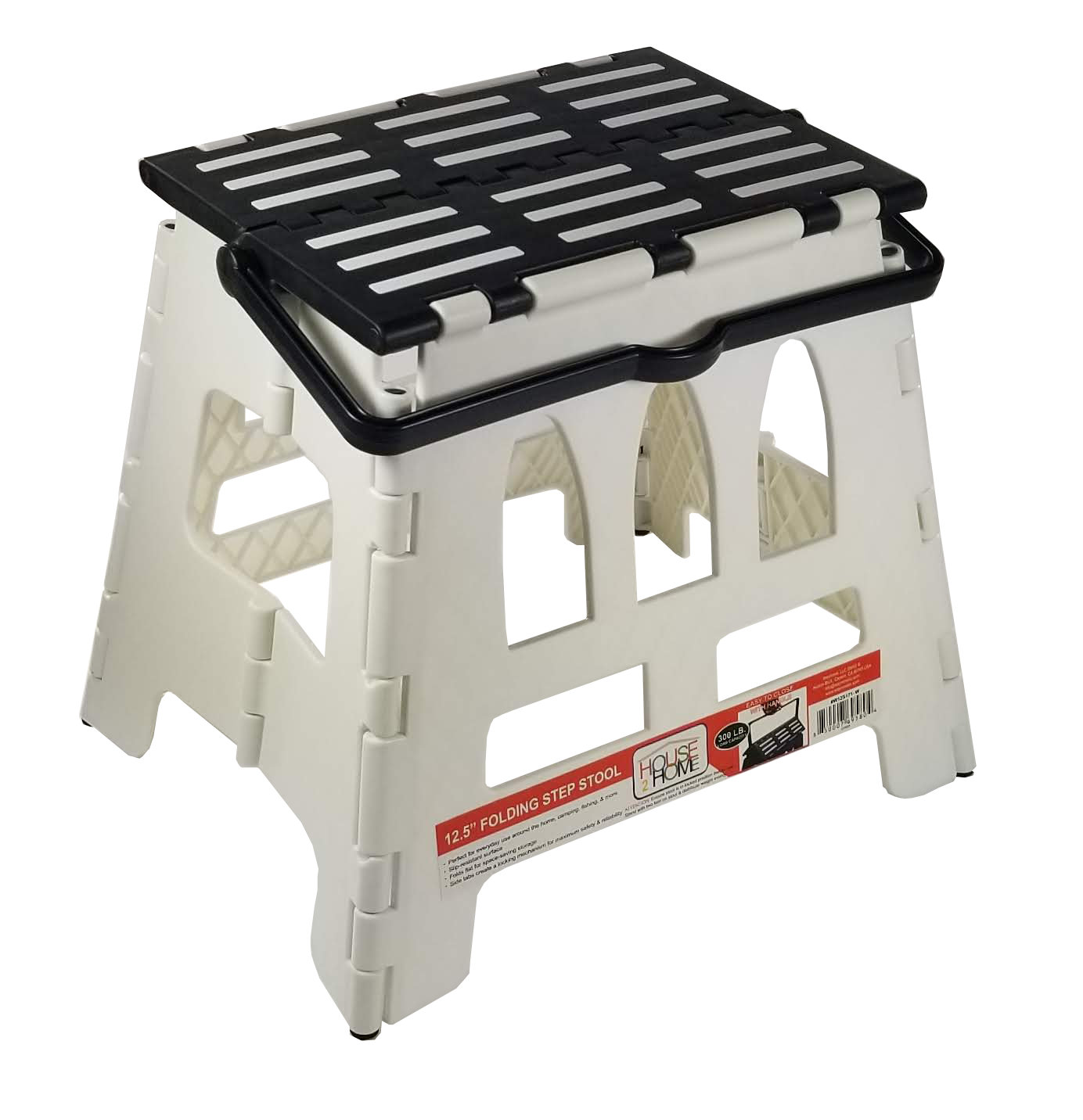 WFX Utility™ Peep 1 - Step Plastic Lightweight Folding Step Stool ...