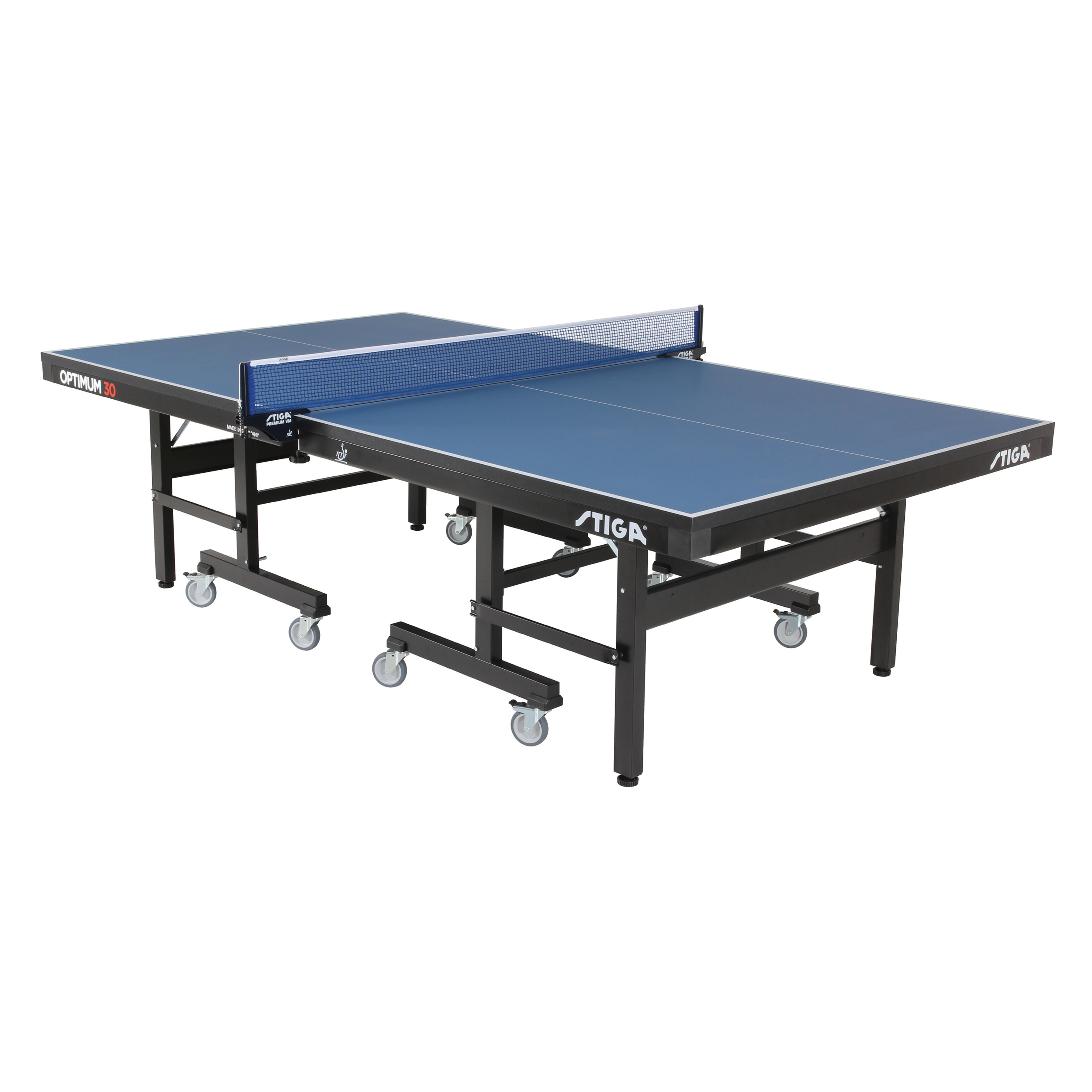 Stiga Optimum Foldable Indoor Table Tennis Table (29mm Thick) & Reviews ...