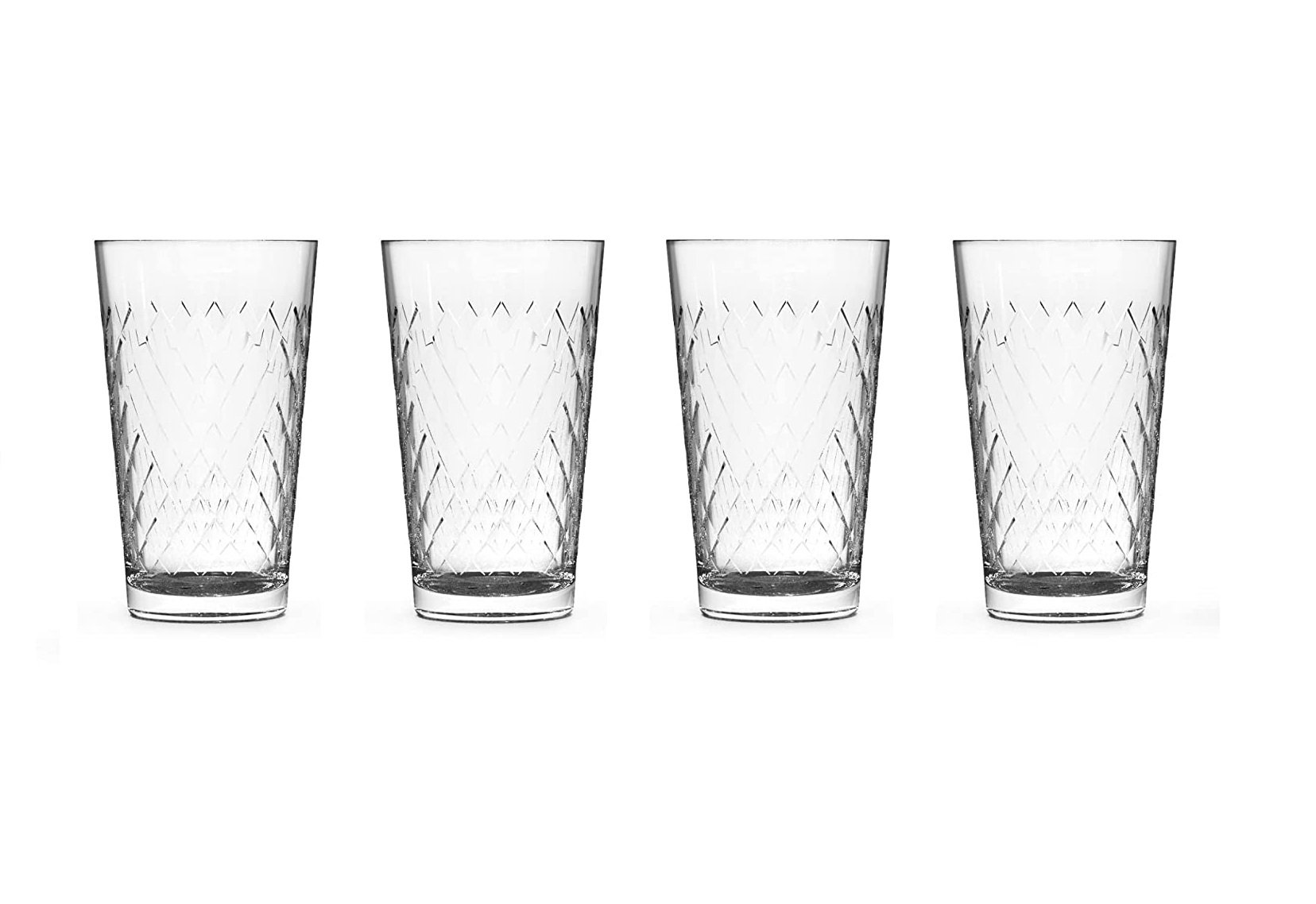 North Mountain Supply Diamondback Cider/Beer Glasses, Stackable - Great ...