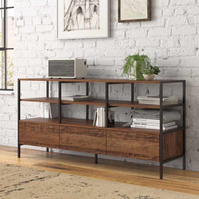 Steelside™ Isabelle 61'' Media Console & Reviews | Wayfair