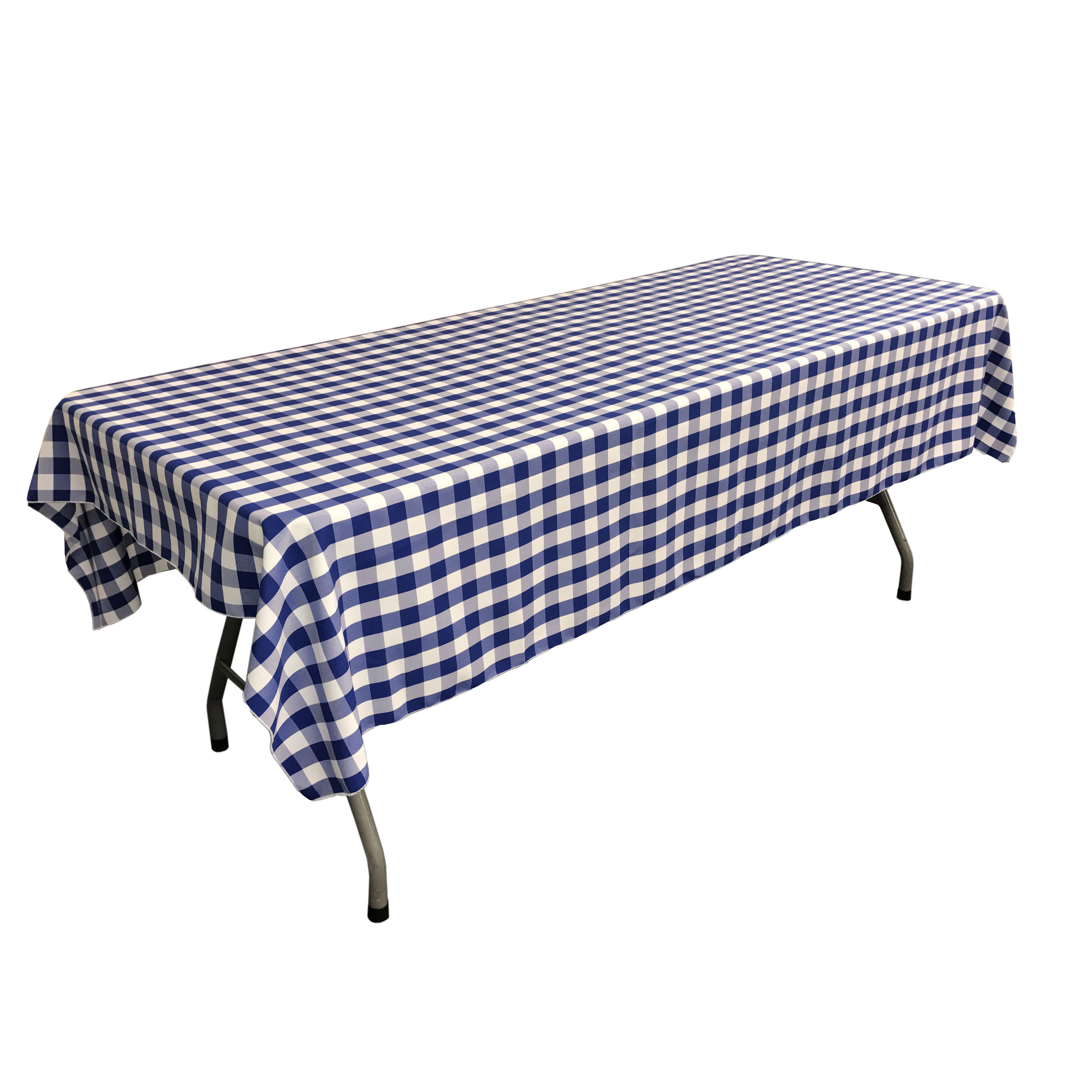 LA Linen Gingham Tablecloth & Reviews | Wayfair