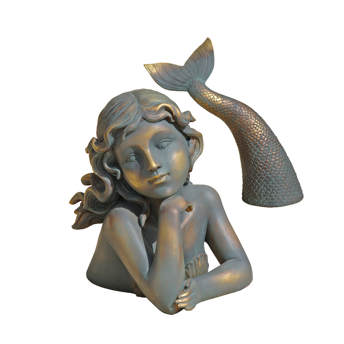 Design Toscano Merissa Siren of The Sea Mermaid Statue & Reviews | Wayfair