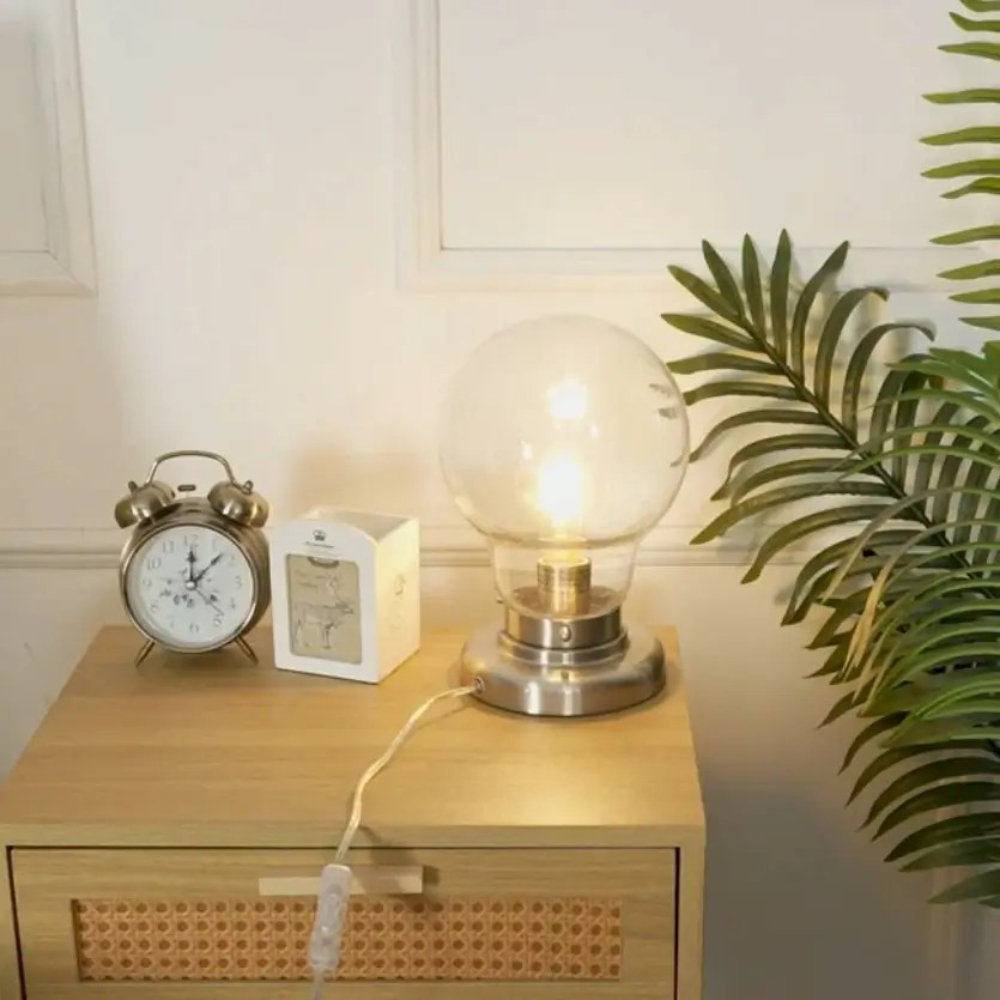 Longshore Tides Industrial Table Lamps, Metal Base Brightness Beside ...