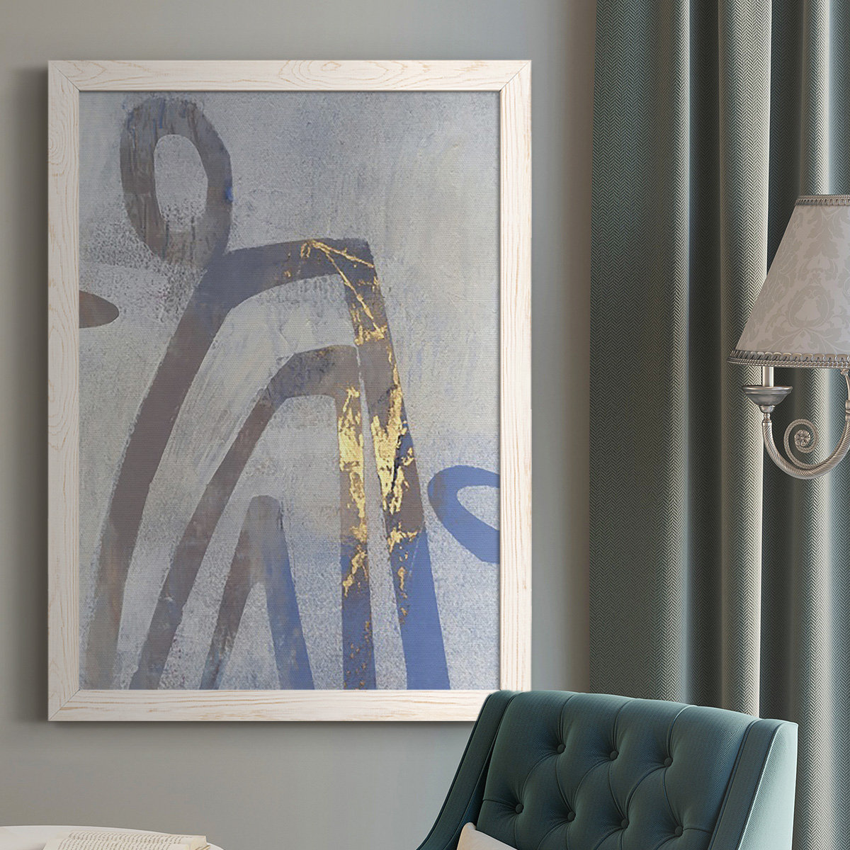 Ivy Bronx Delran Linx II Framed On Canvas Print | Wayfair