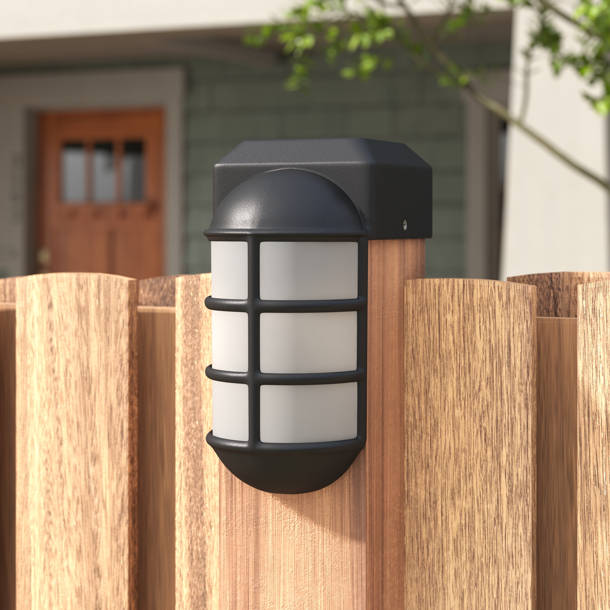 Crosslight Low Voltage Solar Powered Integrated LED Fence Post Cap ...