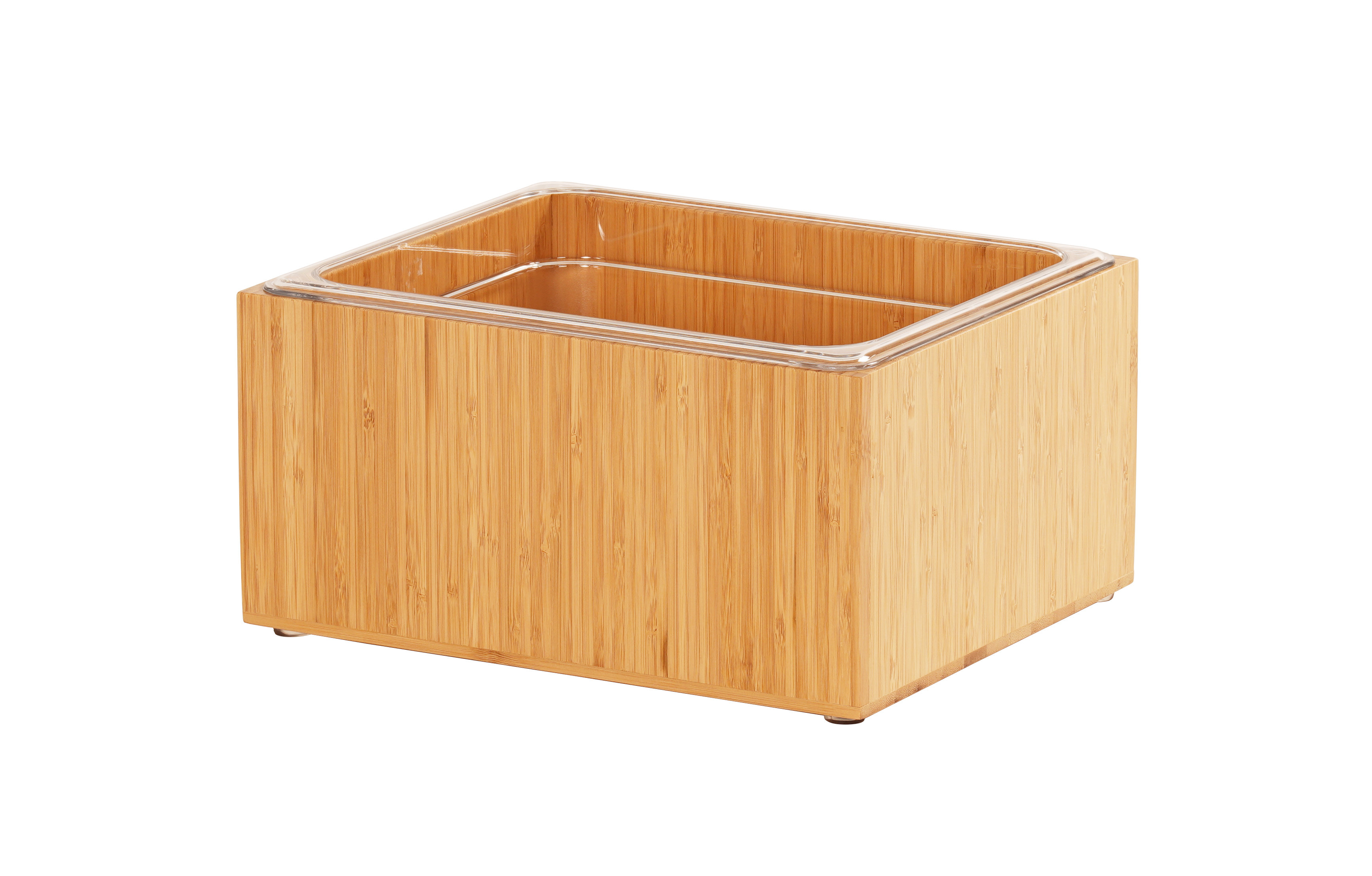 Cal-Mil Bamboo Ice Housing with Clear Pan | Wayfair