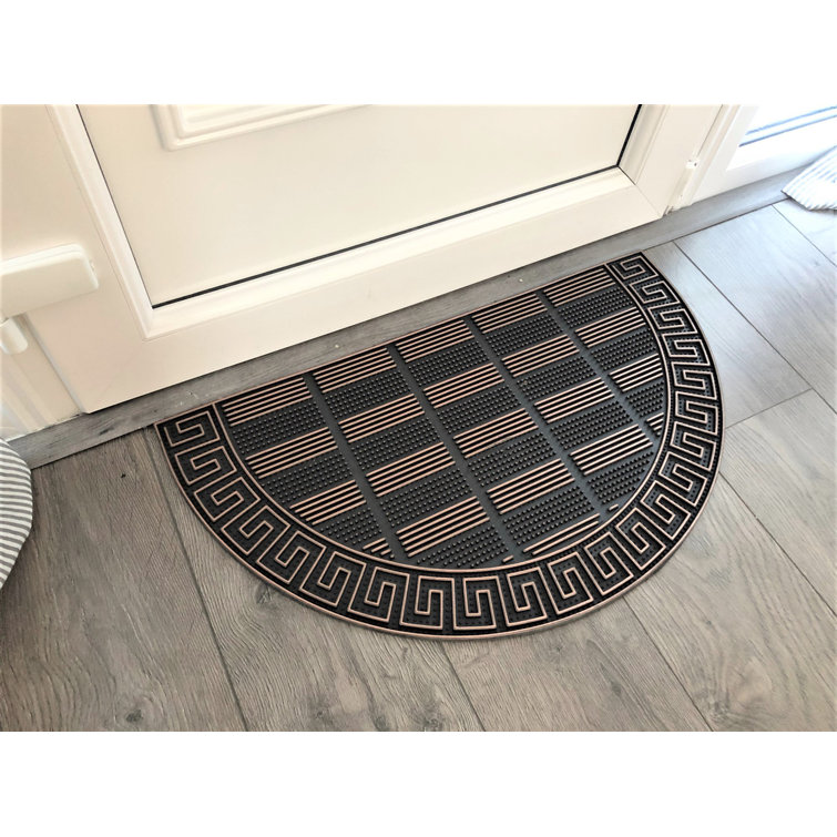 Dorchester Interiors Half Moon Door Mat | Wayfair.co.uk
