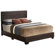 Glory Furniture Hillary Vegan Leather Standard Bed & Reviews | Wayfair