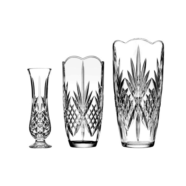 Godinger Silver Art Co Dublin Crystal Tall Bud Vase & Reviews | Wayfair