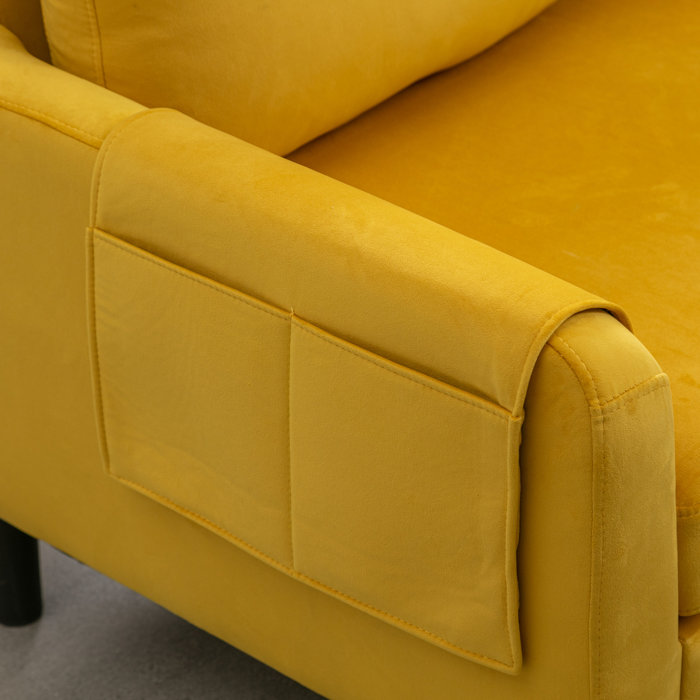 Latitude Run® Carveth Upholstered Sectional & Reviews | Wayfair