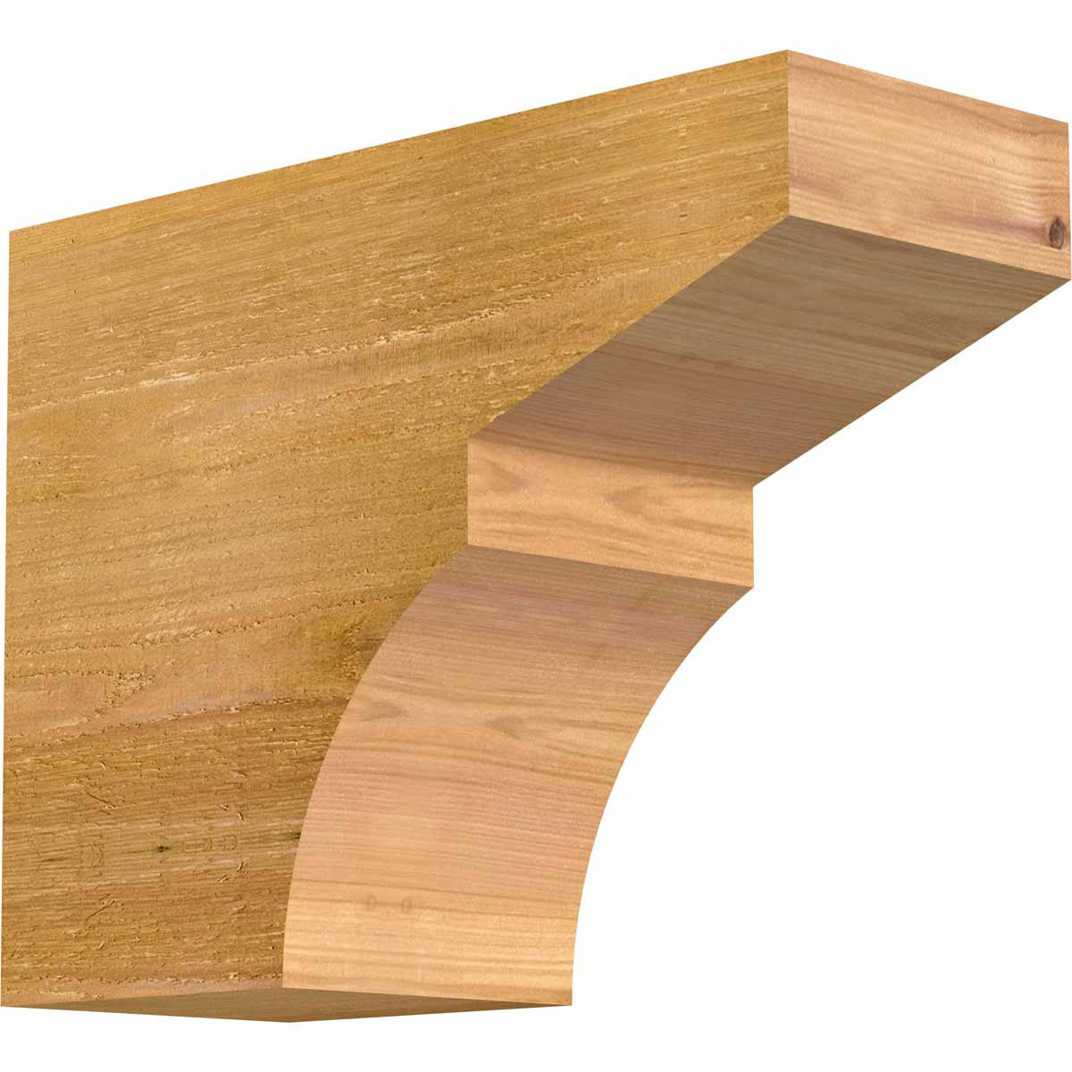 Ekena Millwork Monterey Rough Sawn Rafter Tail | Wayfair