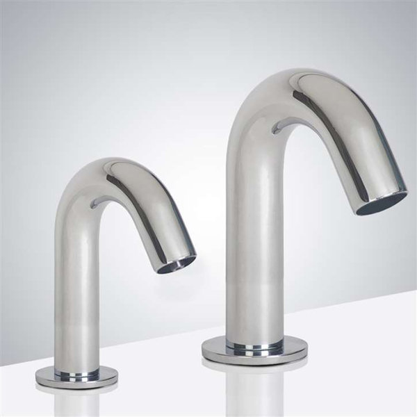 FontanaShowers Fontana Touchless Commercial Motion Sensor Faucet and ...