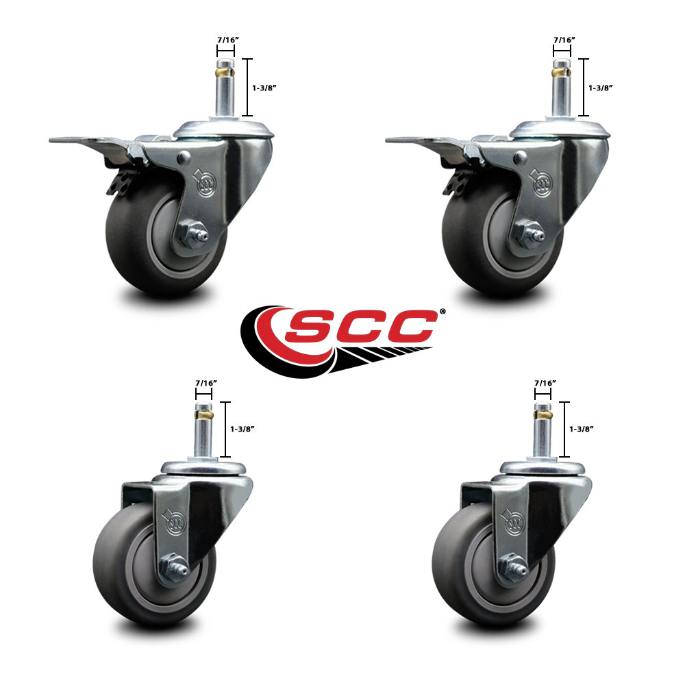 Service Caster Stem Caster | Wayfair