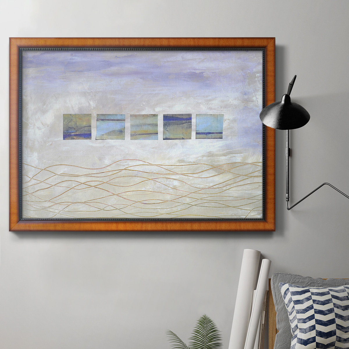 Rosdorf Park String Windows II Premium Framed Canvas- Ready To Hang ...