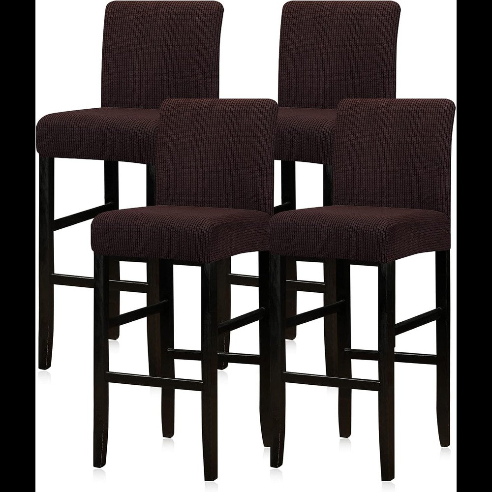 Red Barrel Studio® Reusable Pub Counter Stool Chair Covers Slipcover ...
