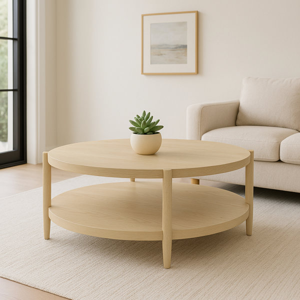 Joss & Main Reece Round Coffee Table | Wayfair