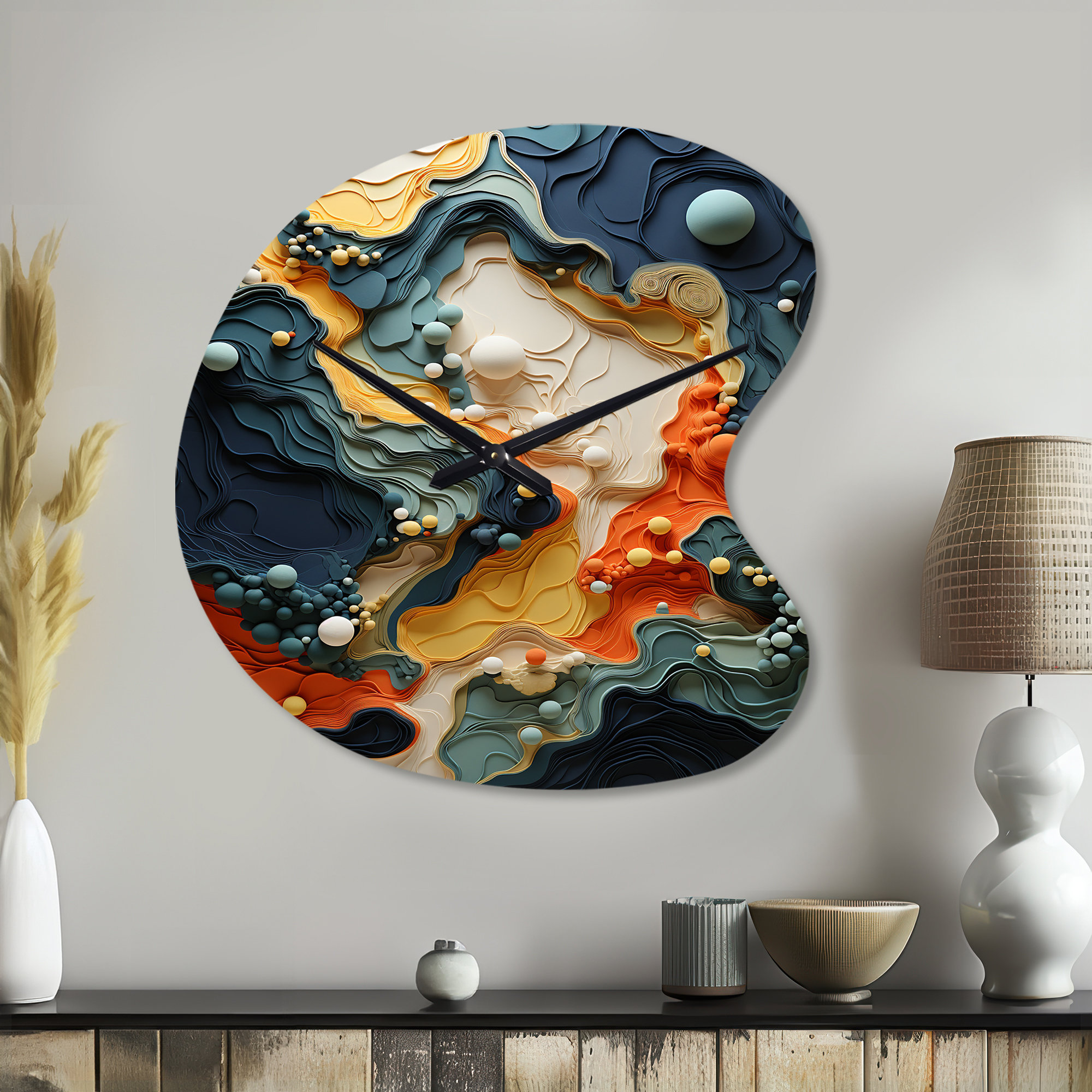 Design Art Bio Morphism Organic Forms II - Drop Shape Unique Bio ...