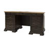 Canora Grey Shaan Executive Desk with Built in Outlets & Reviews | Wayfair