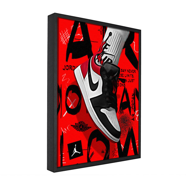 Rosalind Wheeler Jordan Shoes - Single Picture Frame Art Prints on ...