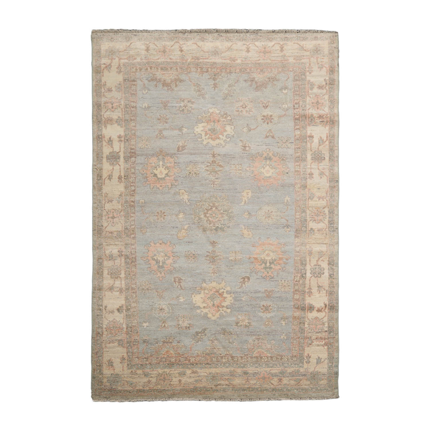 Oriental Rug of Houston Oriental Hand-Knotted Rectangle 6' x 9' Wool ...