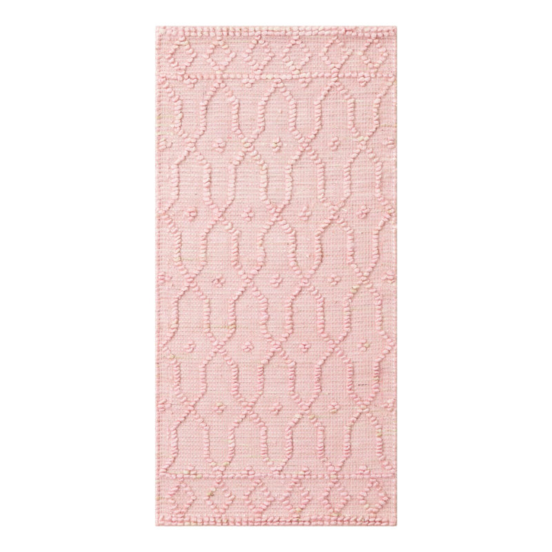 Bungalow Rose Michailas Hand Loomed Geometric Rug | Wayfair