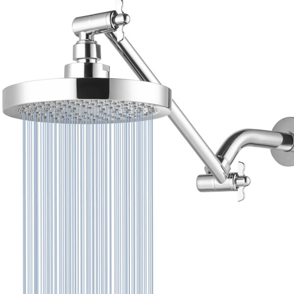 FAST APPLIANCES LLC High Pressure Rain Shower Head With 11'' Extension ...