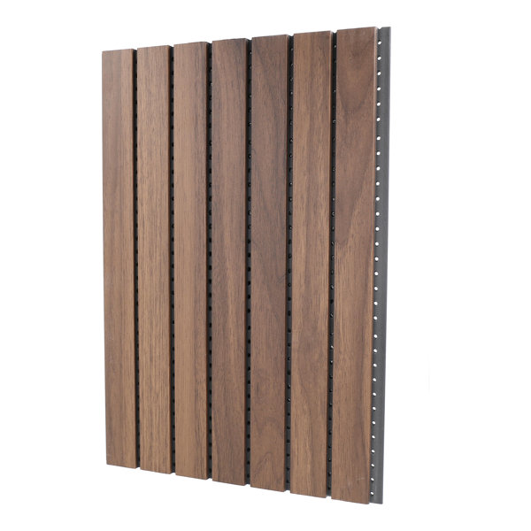 DecoPanel 8.6" x 114" Acoustic Style PVC Panels (18-pack) | Wayfair