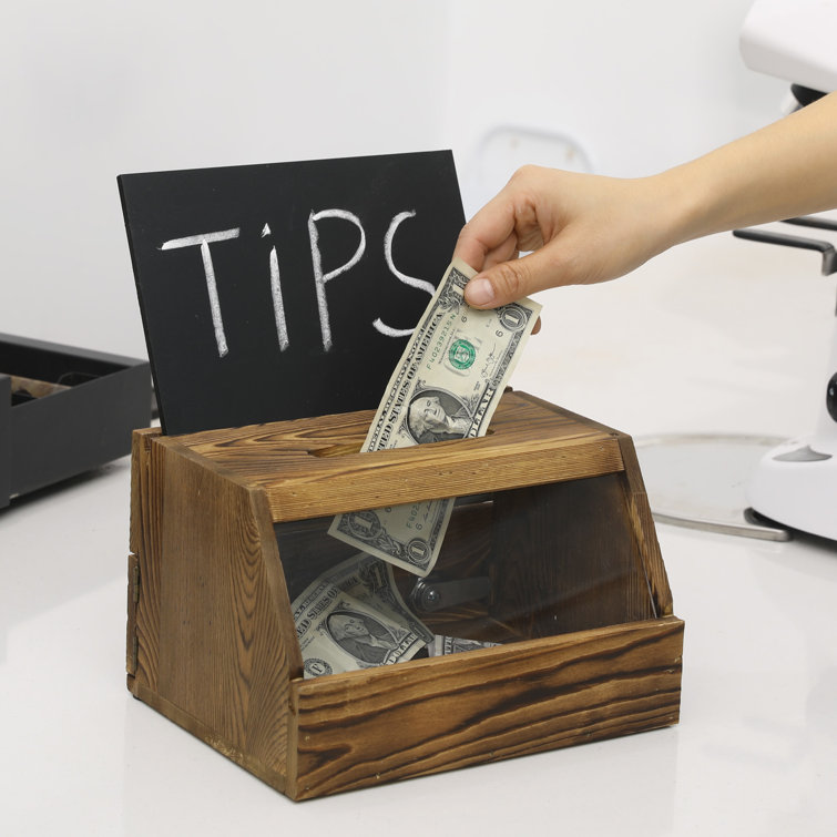 MyGift Solid Wood Donation Drop Box - Wayfair Canada