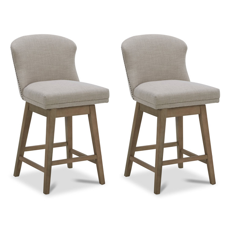Wade Logan® Azena Swivel 26'' Counter Stool & Reviews | Wayfair