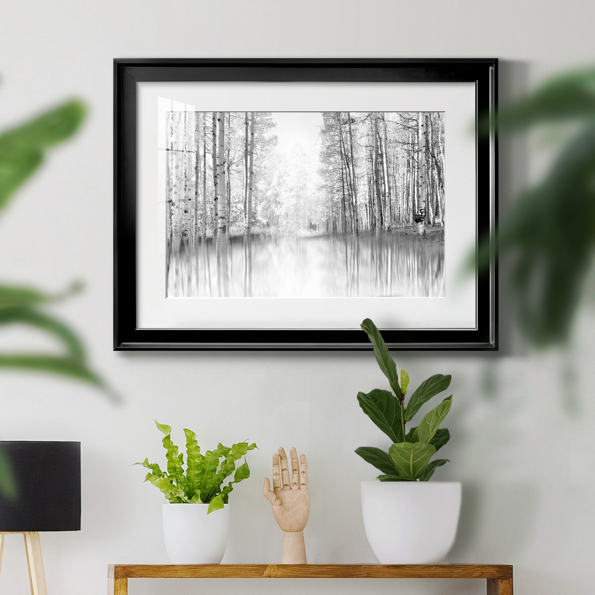 Red Barrel Studio® Aspen Reflection - Picture Frame Photograph | Wayfair