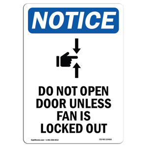 SignMission Do Not Open Sign | Wayfair