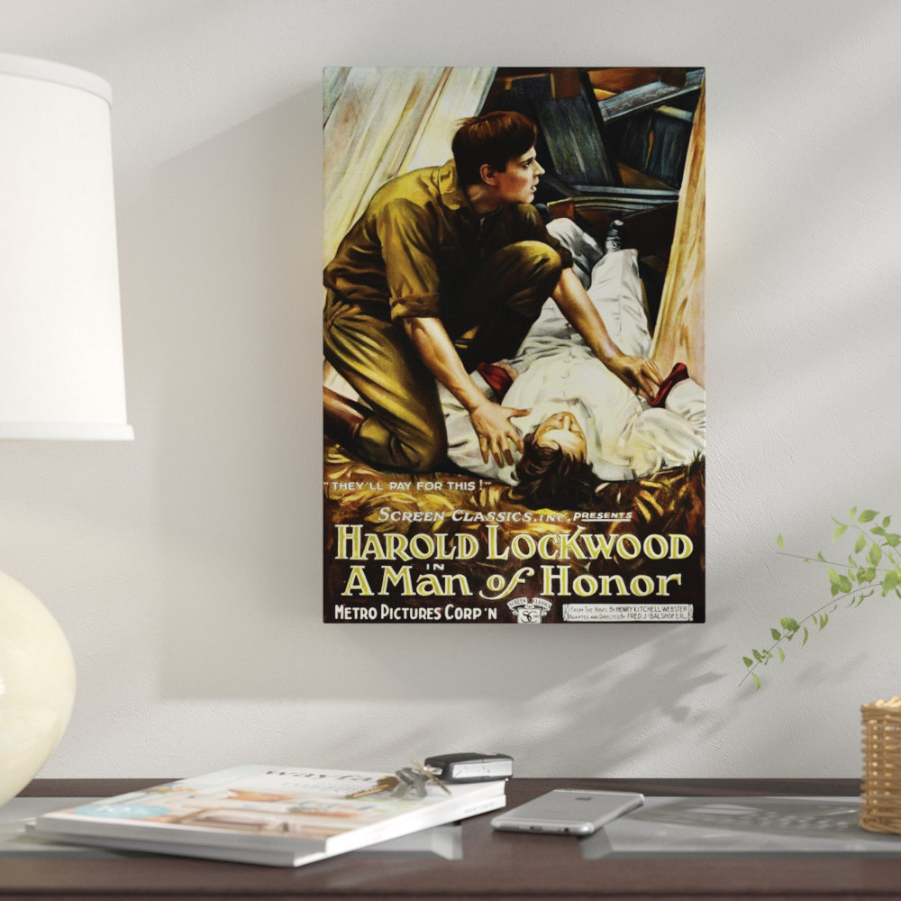 East Urban Home Movie Poster: Harold Lockwood - A Man of Honour ...