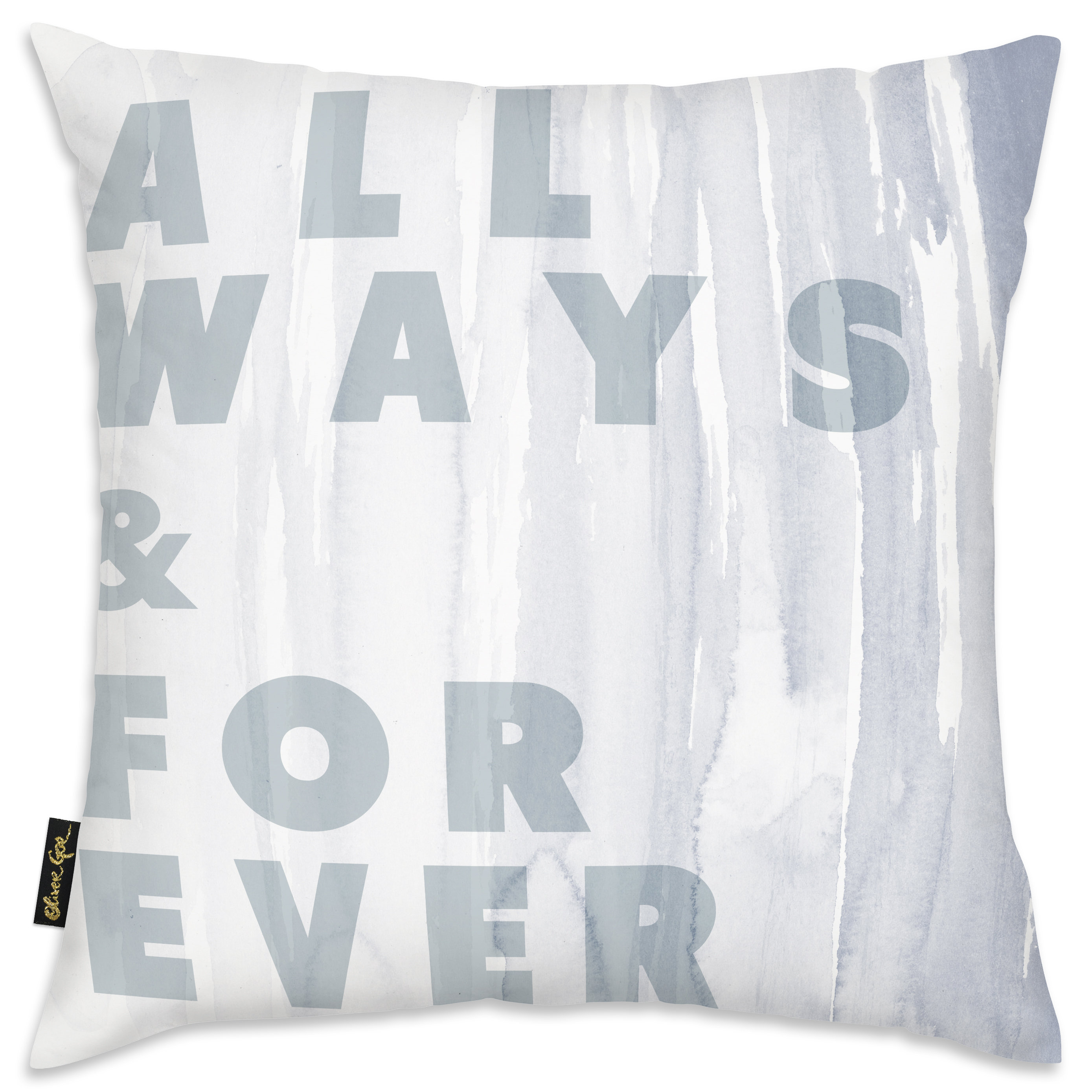 Art Remedy Accent Pillows Allways and Forever Throw Pillow | Wayfair