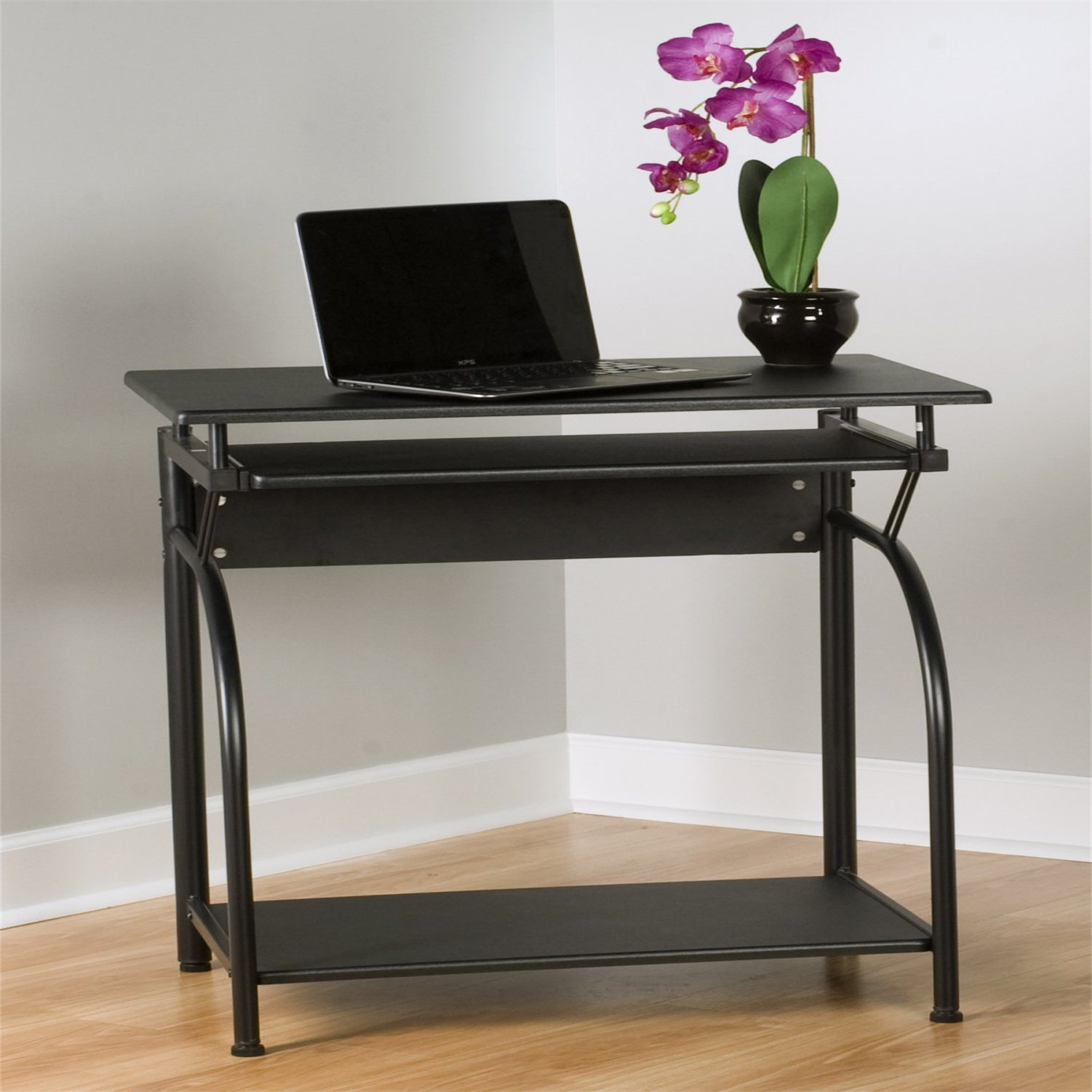Inbox Zero Belew Modern Compact Computer Table | Wayfair