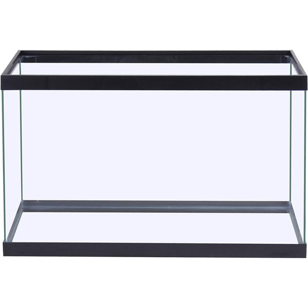 Latitude Run® Glass Aquarium, Rectangular Fish Tank, Assorted Color ...