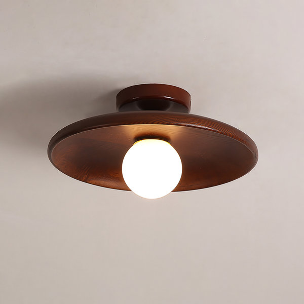 Ebern Designs Cudzilo Semi Flush Mount | Wayfair