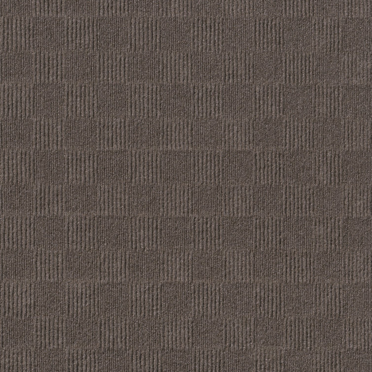 4urFloor 24'' W x 24'' L Level Loop Peel & Stick Polyester Carpet Tile ...