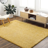Wayfair | 7' x 9' Yellow & Gold Area Rugs You'll Love in 2024