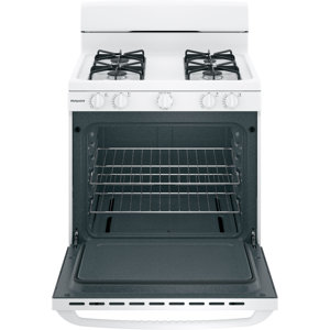 Hotpoint 30" 4.8 cu. ft. Freestanding Gas Range & Reviews | Wayfair