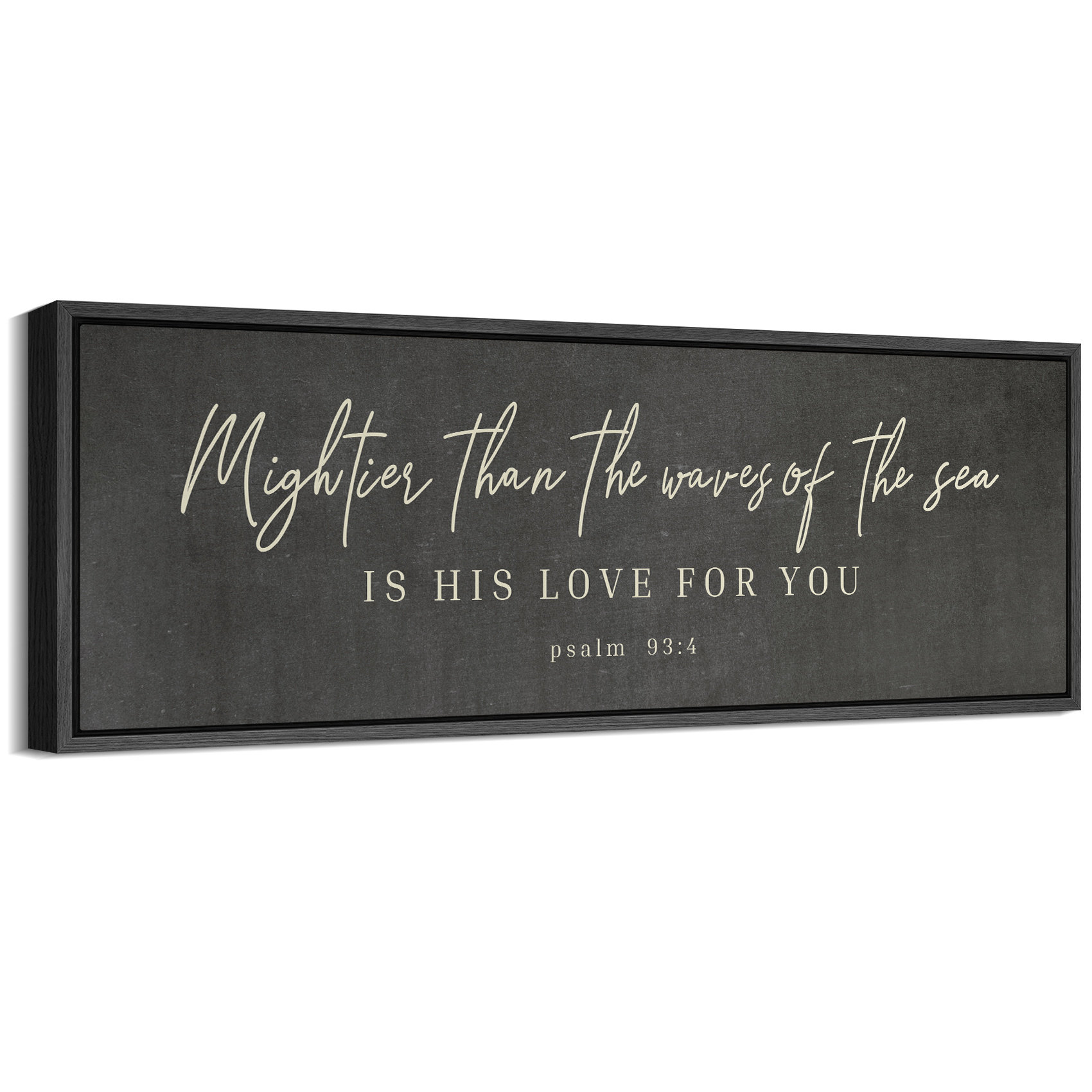 IDEA4WALL Love For You Dark Gray Relaxing Calm Artwork Wall Pictures ...