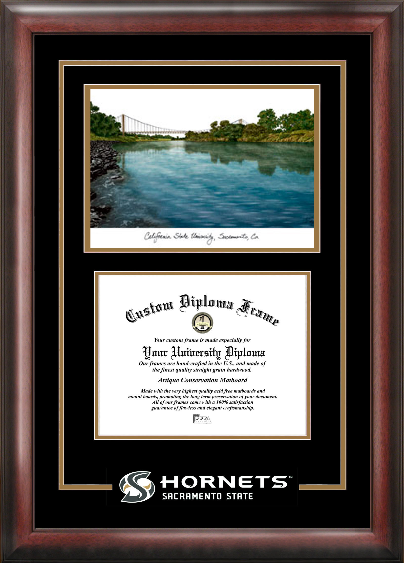Patriot Frames NCAA Sacramento State Hornets Spirit Graduate Diploma ...