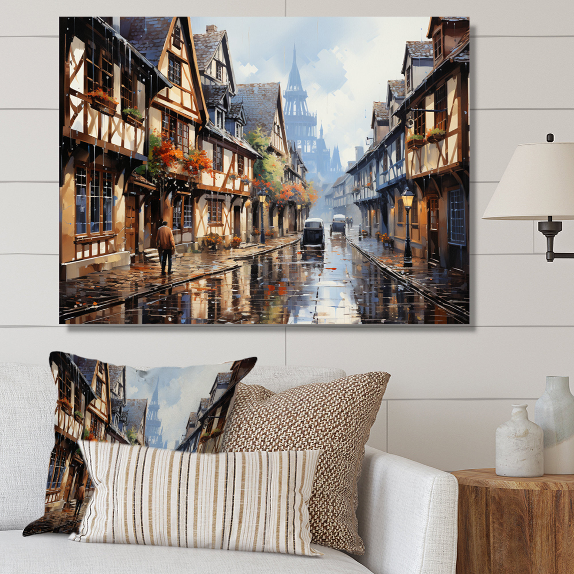 Winston Porter French Quaint Streets Of Colmar I - Cityscapes Wall Art ...
