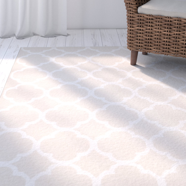 Breakwater Bay Desota Hand Woven Cotton Geometric Rug & Reviews | Wayfair