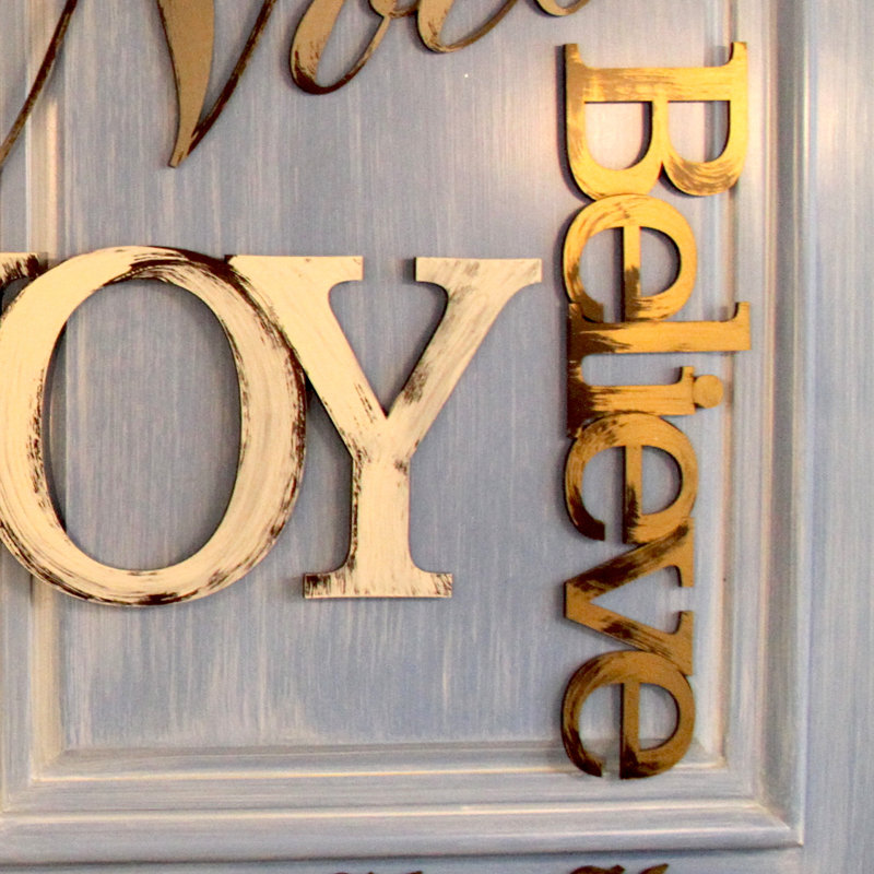 Letter2Word Believe Wall Décor & Reviews | Wayfair