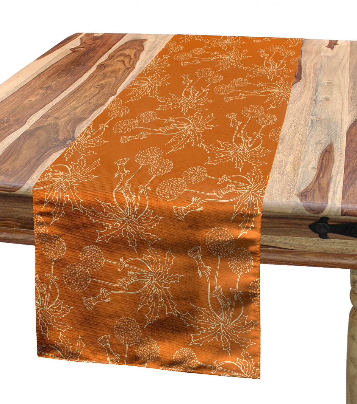 East Urban Home Burnt Orange Table Runner | Wayfair
